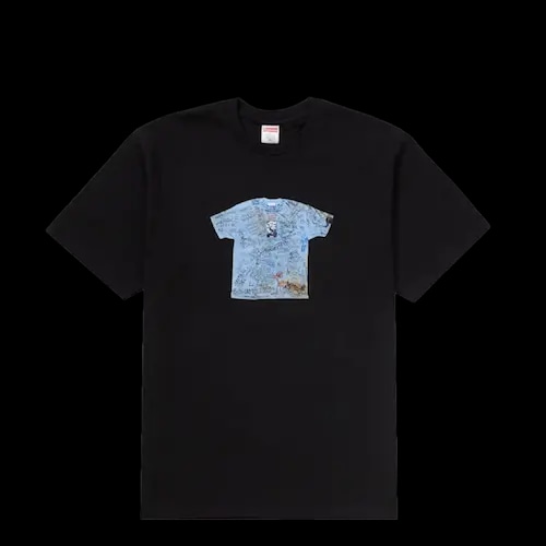 SUPREME 30TH ANNIVERSARY FIRST TEE BLACK | AREA 02